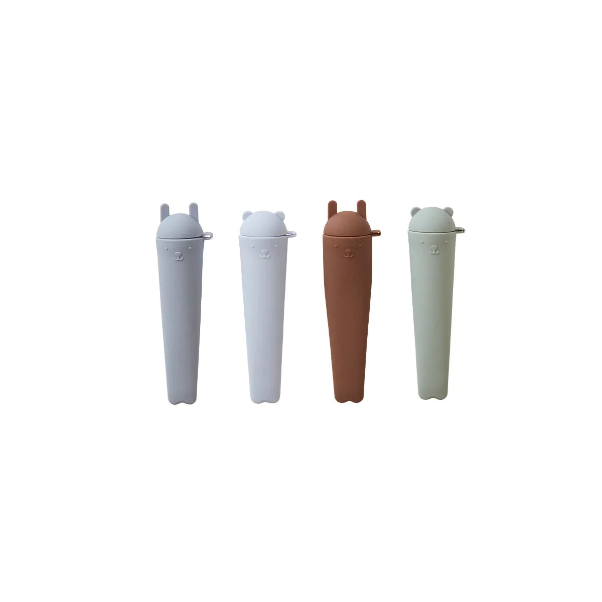 Ninka & Teddy Ice Pops 4pk | Caramel-blue – Animo Kids