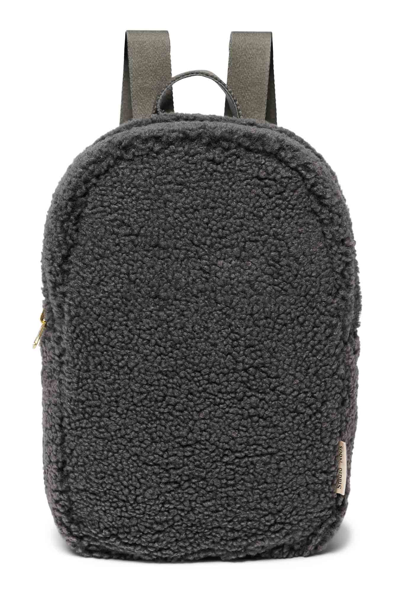 Mini Chunky Backpack (Dark Grey) – Animo Kids