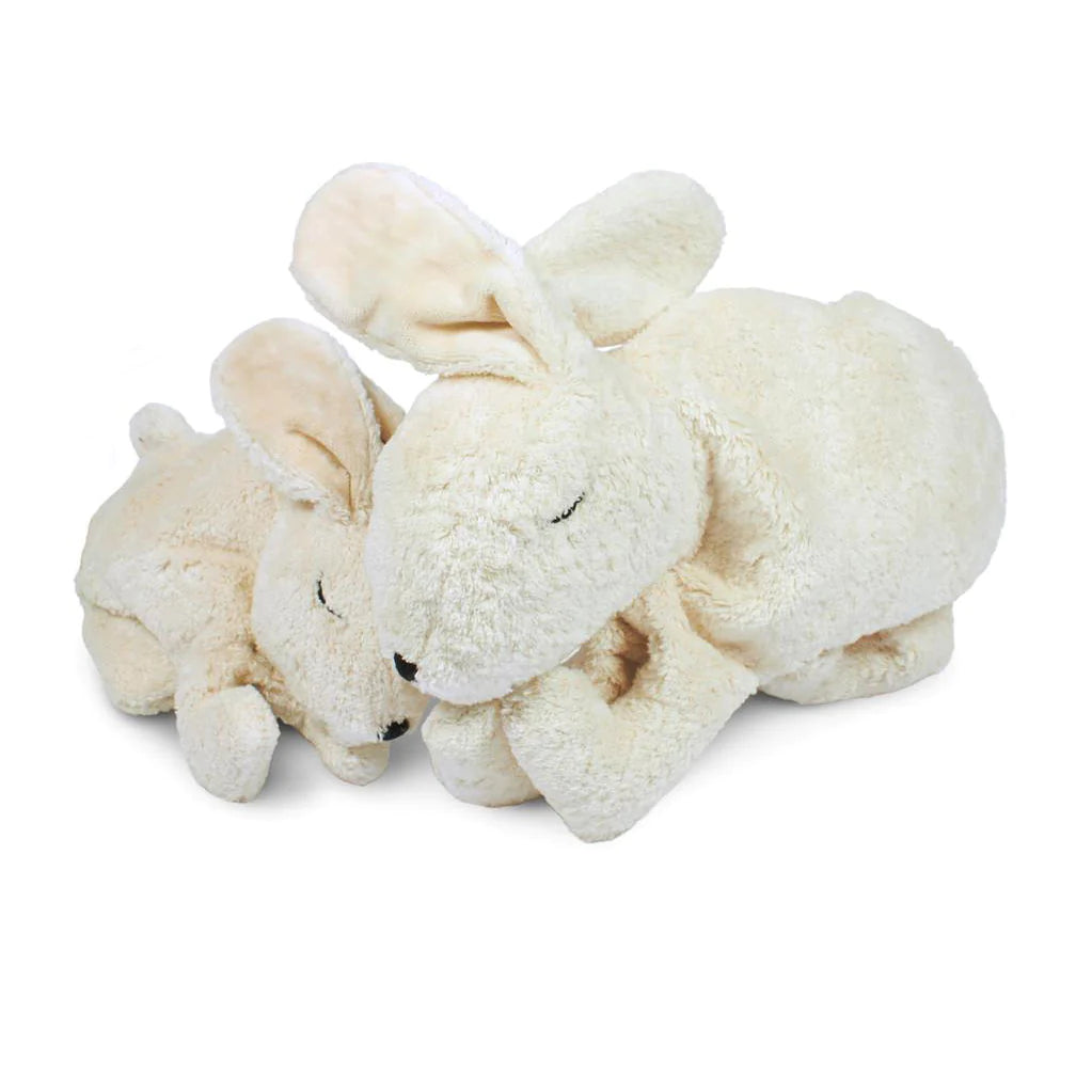 Cuddly Rabbit Small with Heat/Cool Pack (White) – Animo Kids